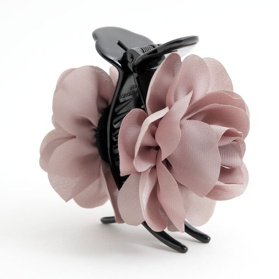 3 Prong Clip Mini Flower Decorated Hair Claw Women Hair - Etsy