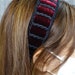 Velvet Headband Rectangle Frame Embellished Hairband Unique - Etsy