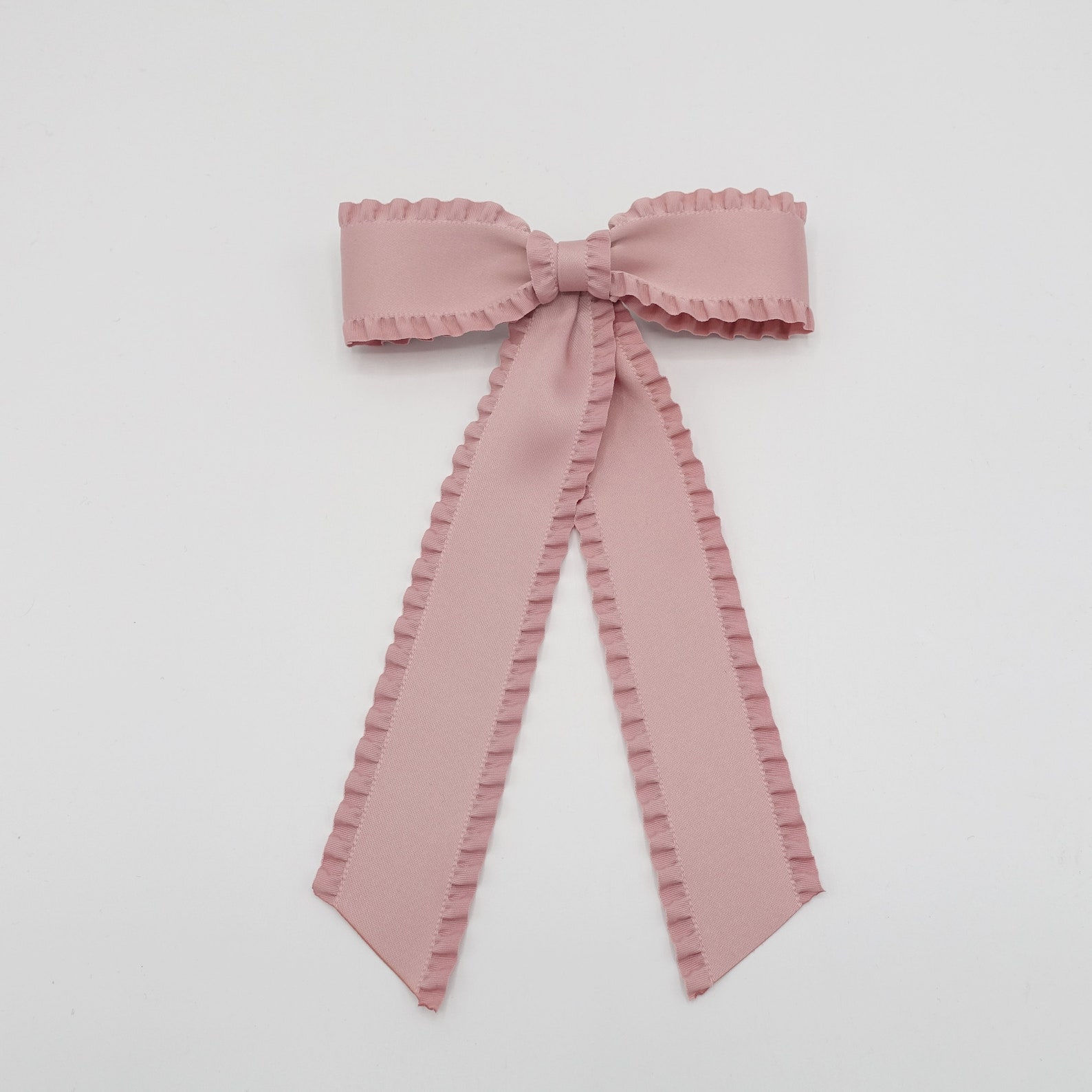 Frill Hair Bow Basic Style - Etsy