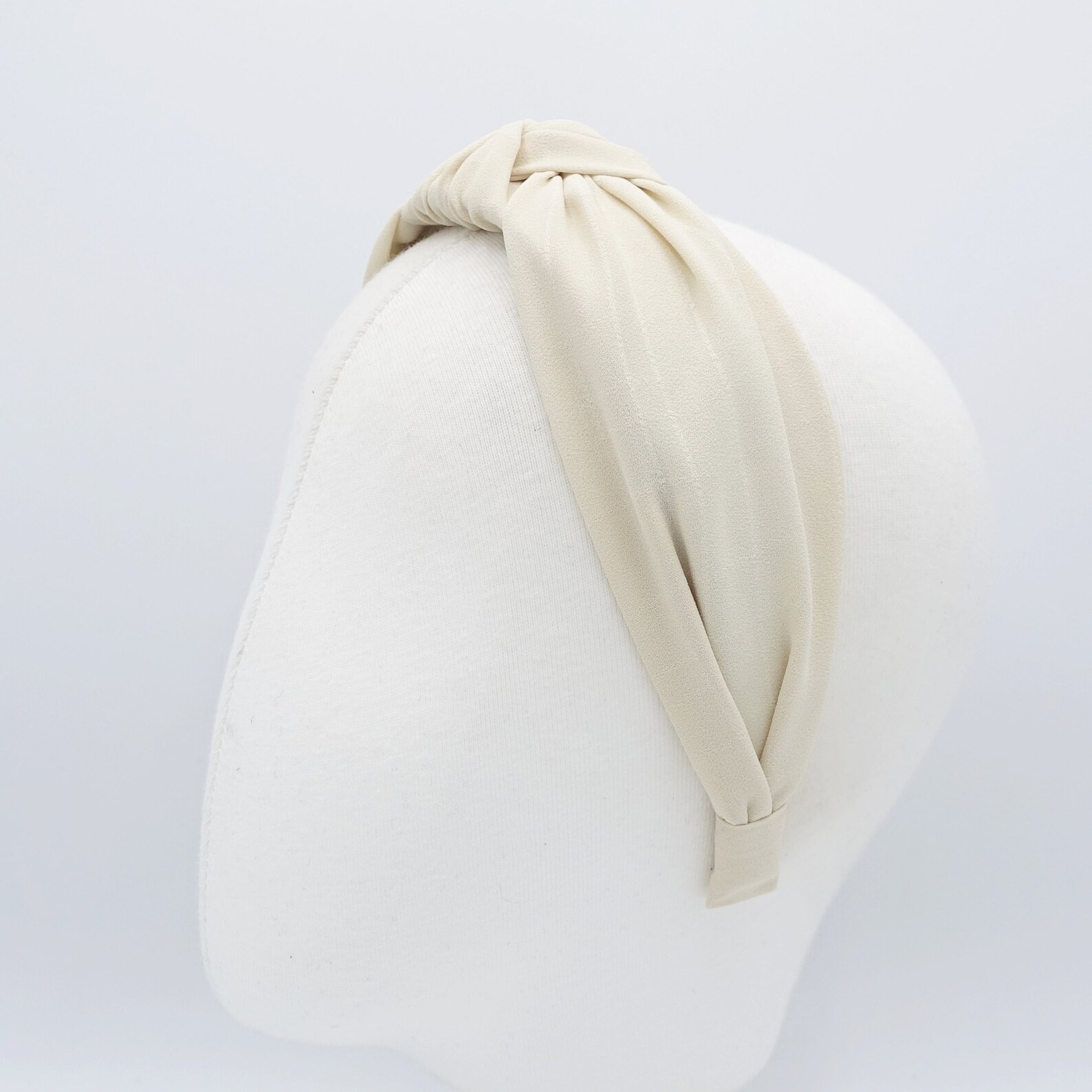 Chiffon Grid Knot Headband Thin Fabric Hairband Women Hair Accessory - Etsy