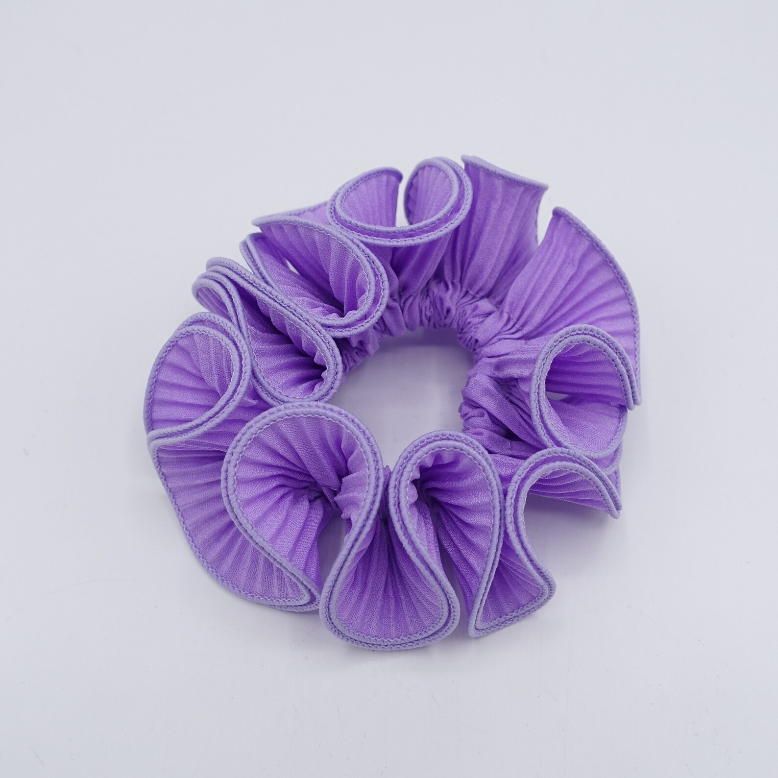Pleated Scrunchies 2 Edge Unique Spring Hair Scrunchy Women Hair ...