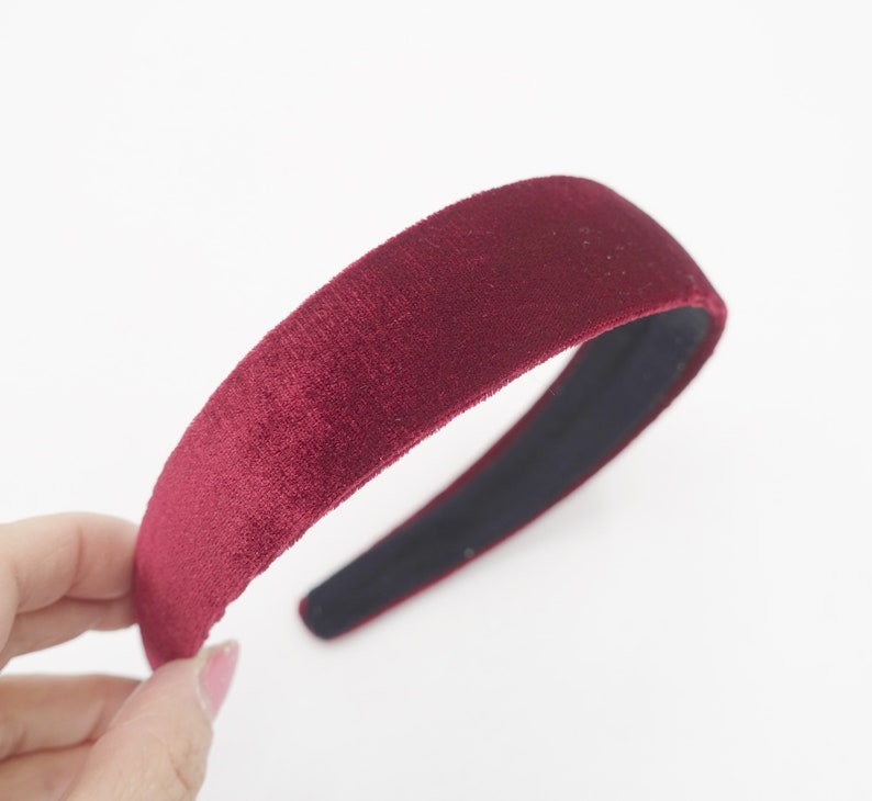 Basic Velvet Fashion Hairband for Women - Etsy