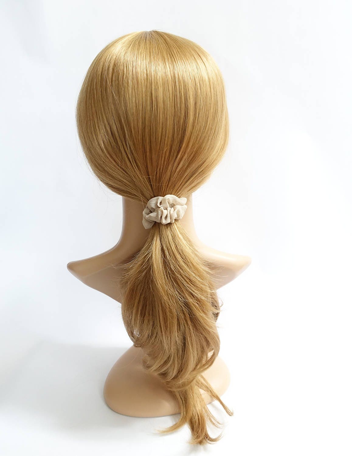 A Set of 5 Mini Chiffon Scrunchies Set Solid Color Scrunchy - Etsy