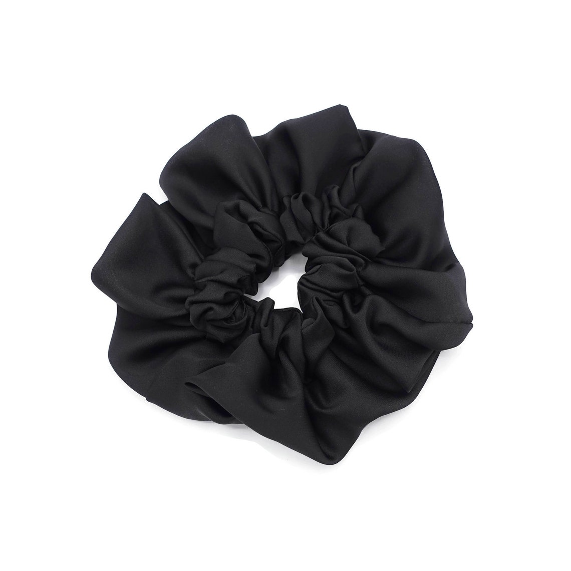 Solid Satin Oversized Scrunchies Large Scrunchie Hair Scrunchy - Etsy