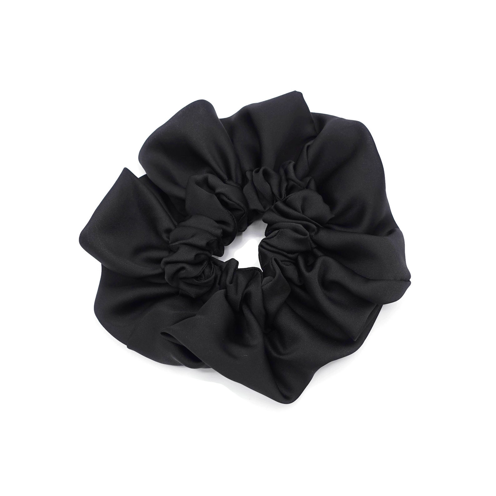 Solid Satin Oversized Scrunchies Large Scrunchie Hair Scrunchy - Etsy