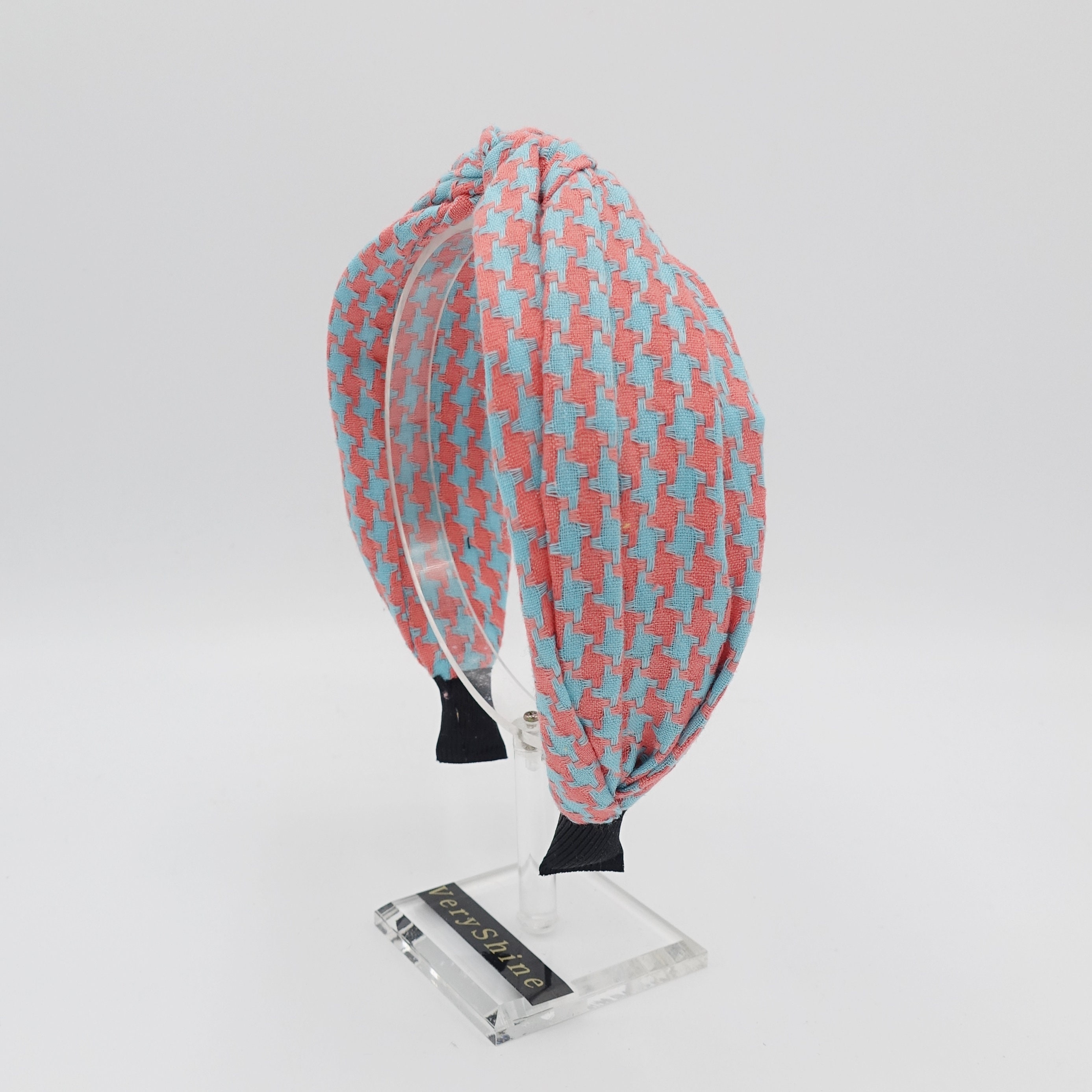 Cotton tweed headband cross hairband for women | Etsy