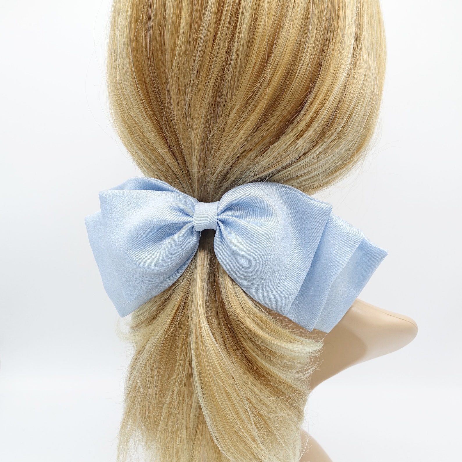 Floppy Hair Bow Stacked Hair Bow for Women - Etsy