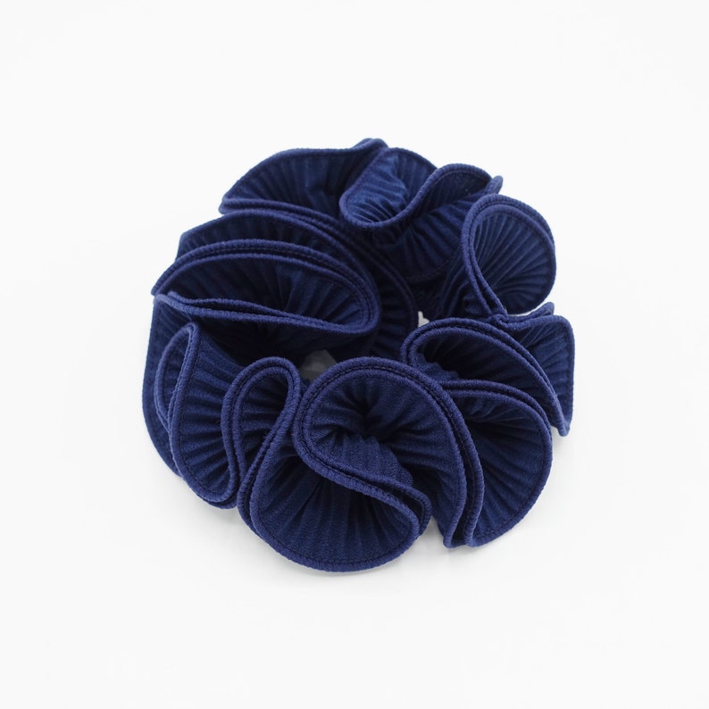 Pleated Scrunchies 2 Edge Unique Spring Hair Scrunchy Women Hair ...
