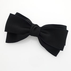 Multi Layer Bow Barrette Interlocked Trim Hair Bow for Women - Etsy