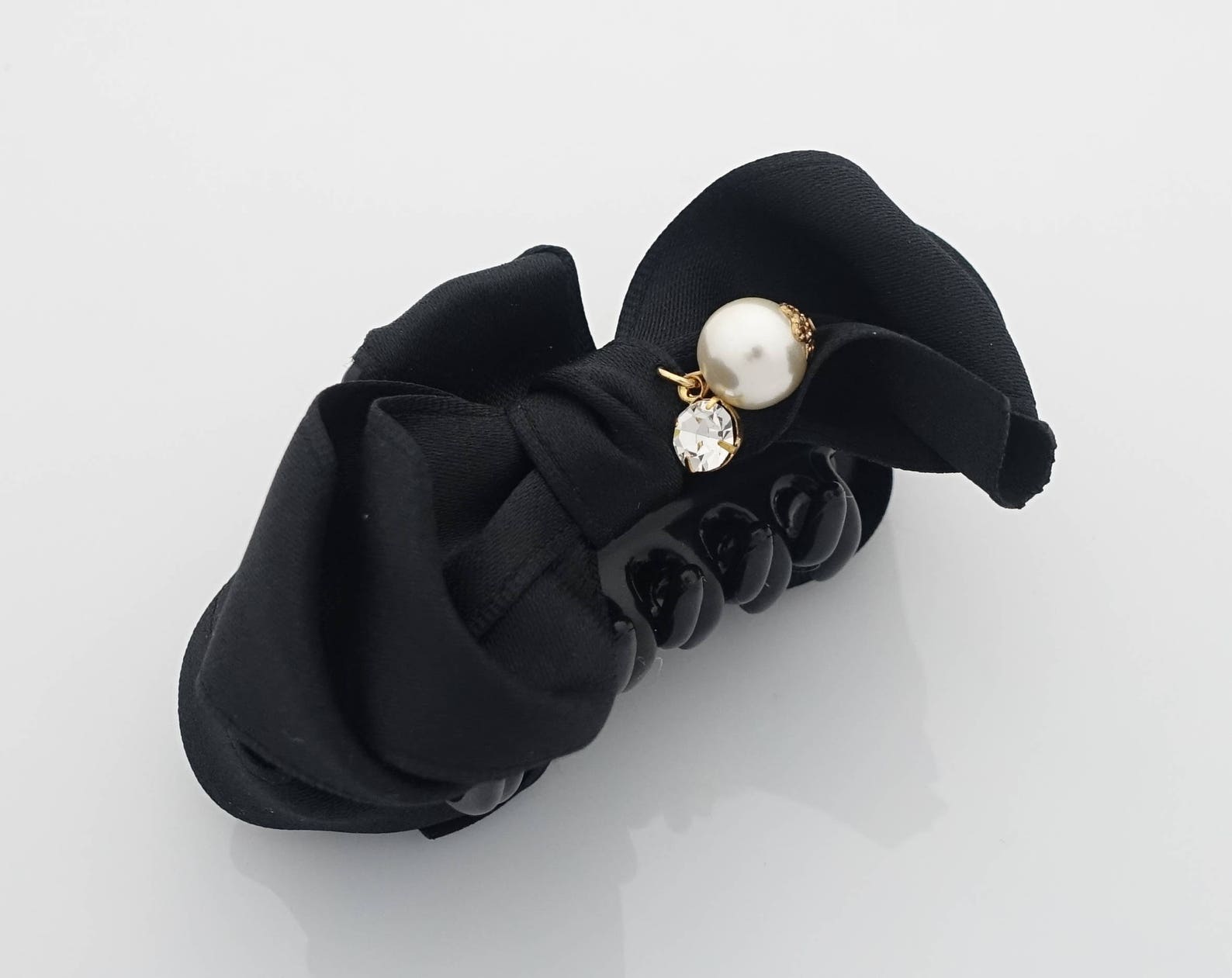 Handmade Satin Bow Mini Hair jaw Claw Clip Women Hair | Etsy