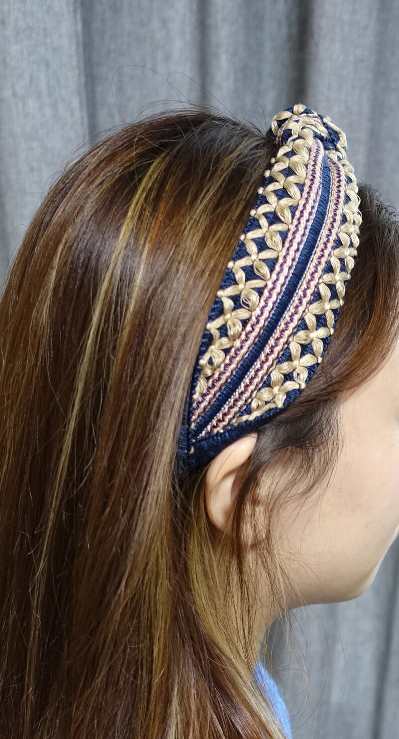 X Decorated Knotted Headband Womens Hairband - Etsy