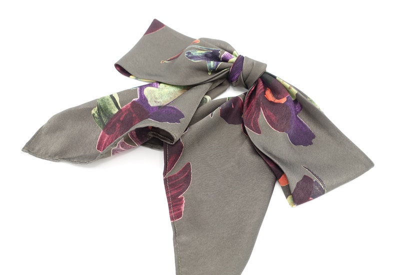 Floral Hair Bow Flip Droopy Hair Accessory for Women - Etsy