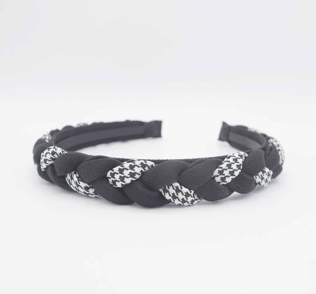 Braided Headband, Narrow Headband, Stylish Headbands for Women - Etsy