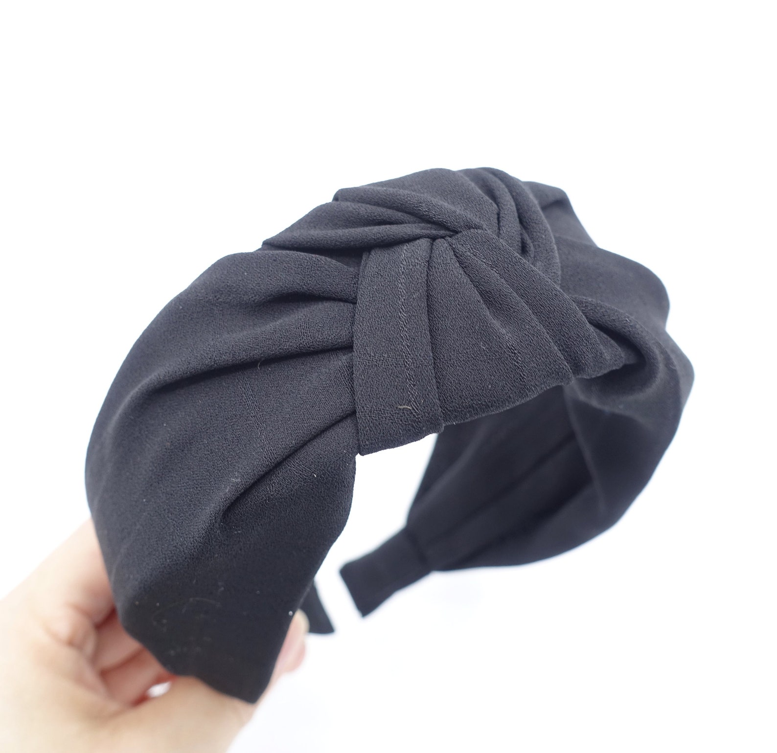 Chiffon Grid Knot Headband Thin Fabric Hairband Women Hair Accessory - Etsy