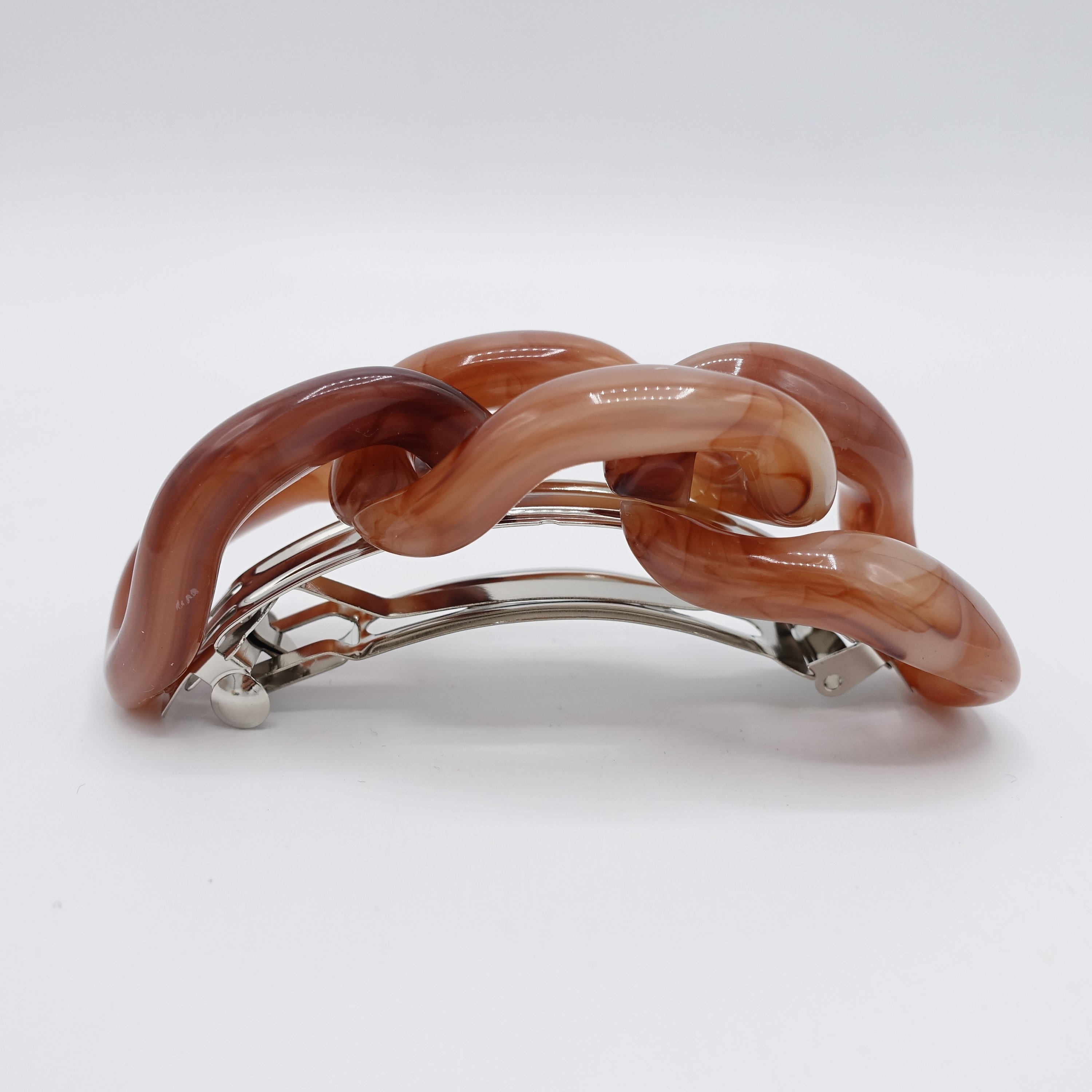 Acrylic Chain Hair Barrette - Etsy