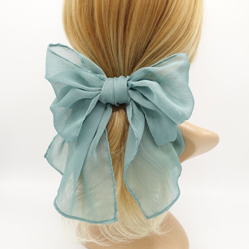Chiffon Bows - Etsy