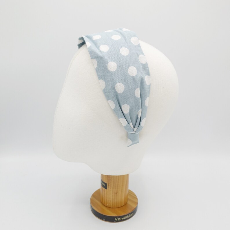 Dot Flat Headband Casual Wide Hairband Hair Accessory for Women - Etsy