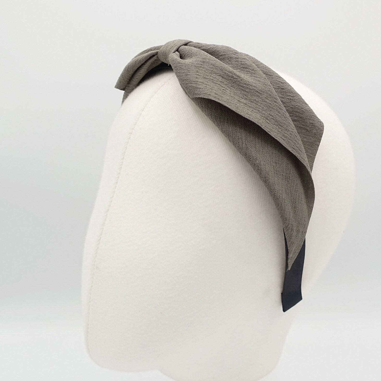 Folded Hair Bow Headband for Women - Etsy