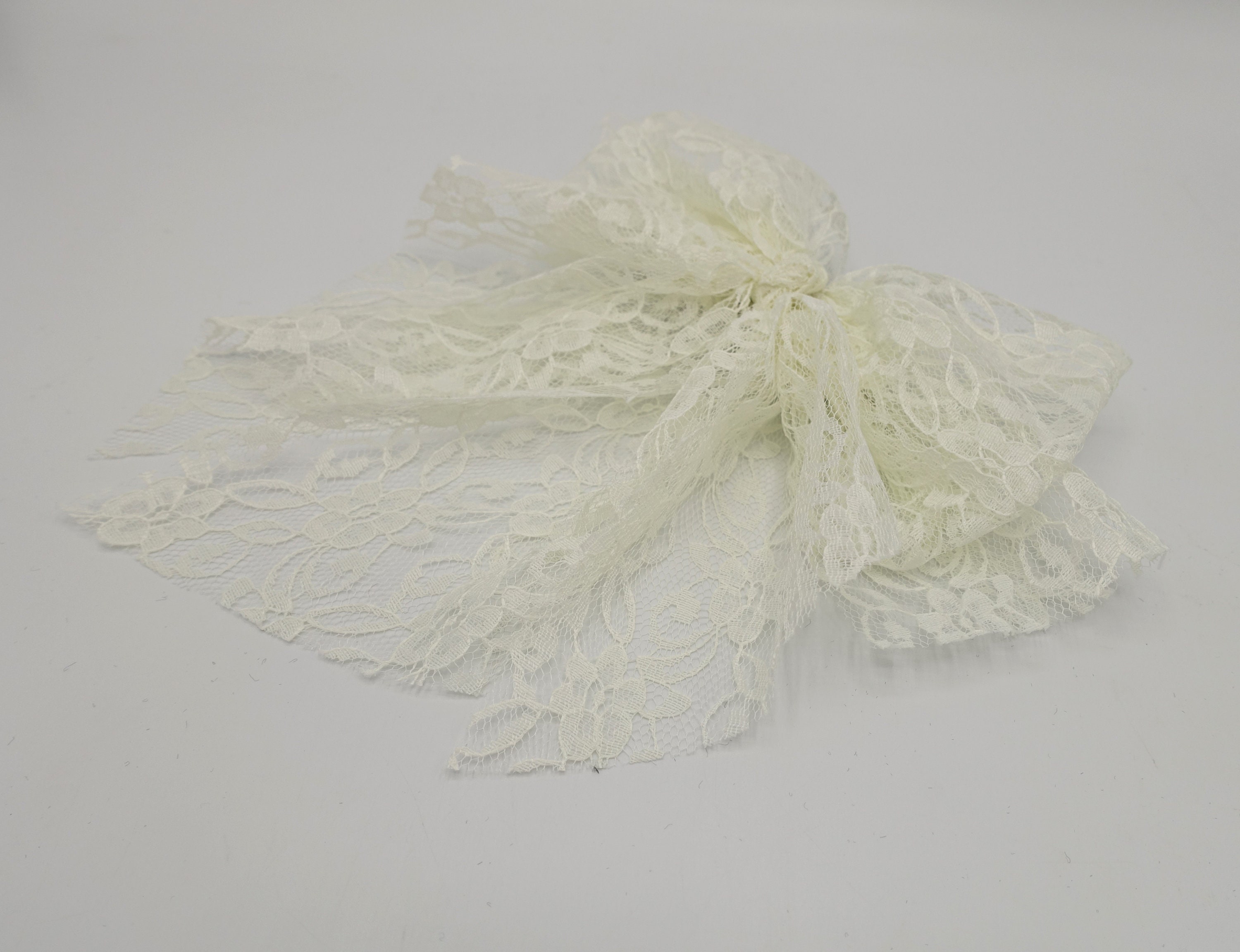Lace Hair Bow Feminine Styles Hair Accessory for Woman - Etsy