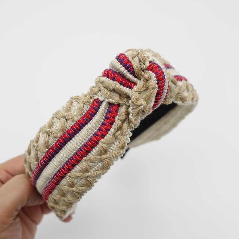 X Decorated Knotted Headband Womens Hairband - Etsy