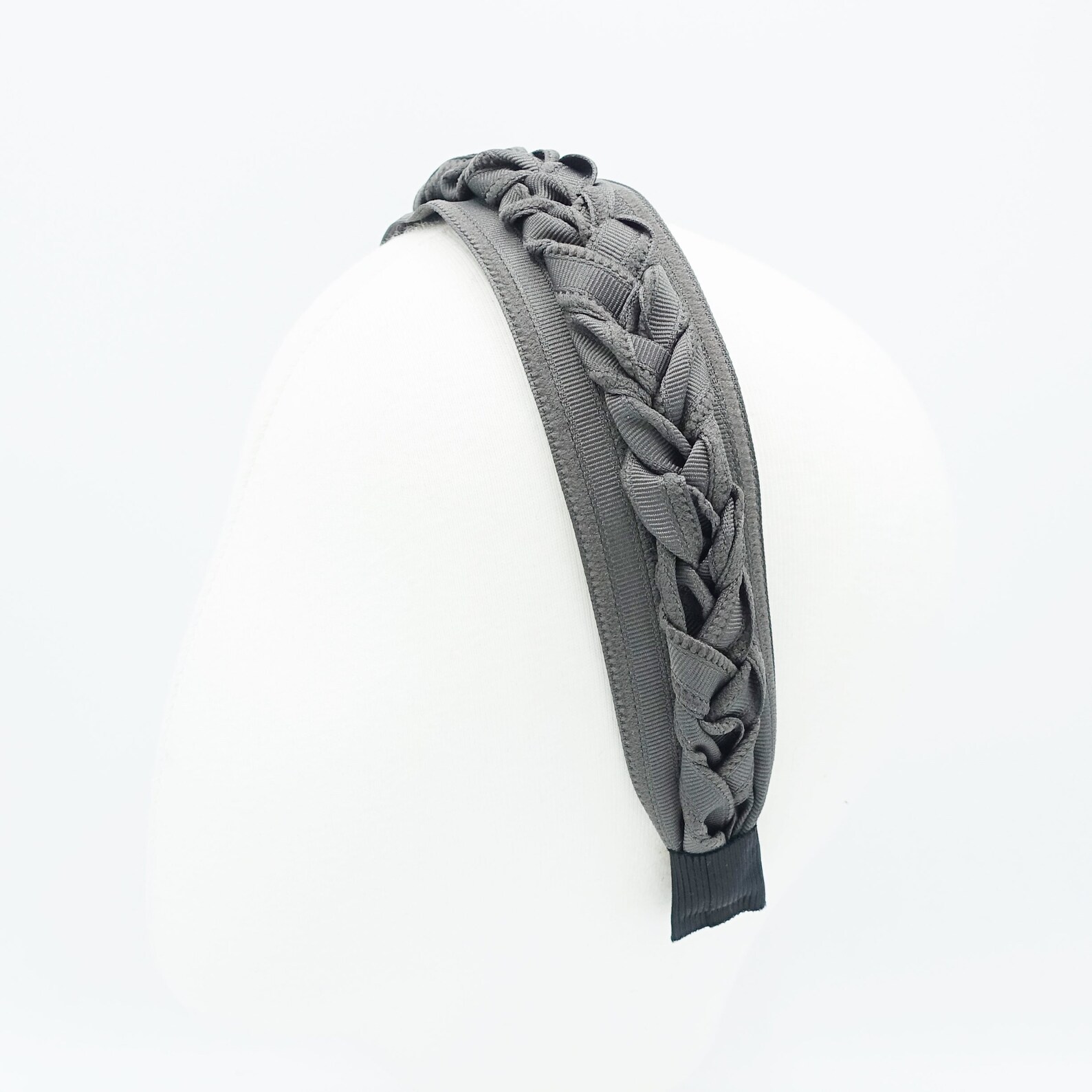 Grosgrain Braided Strap Headband Added on Women Headband - Etsy