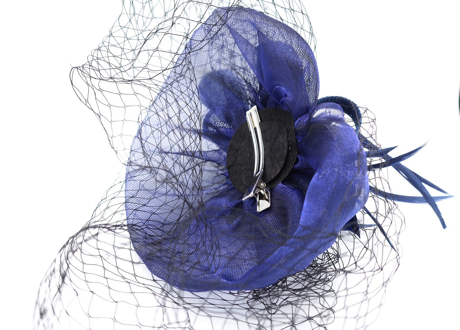 Feather Mesh Fascinator Hat - Etsy