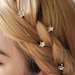 Glass Star Bobby Pin Set - Etsy