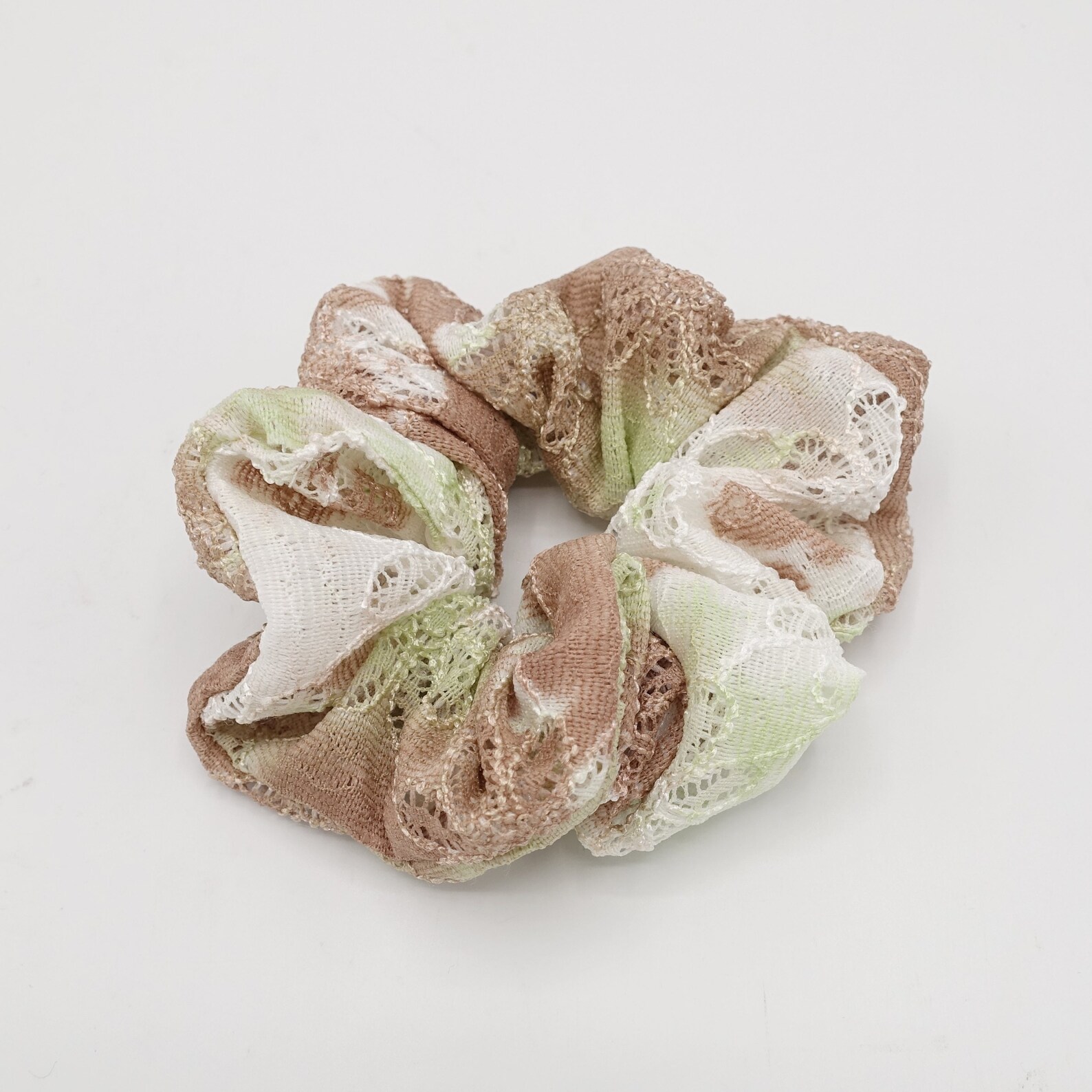 Tie Dye Scrunchies Flower Embroidery Pattern Scrunchie Hair - Etsy