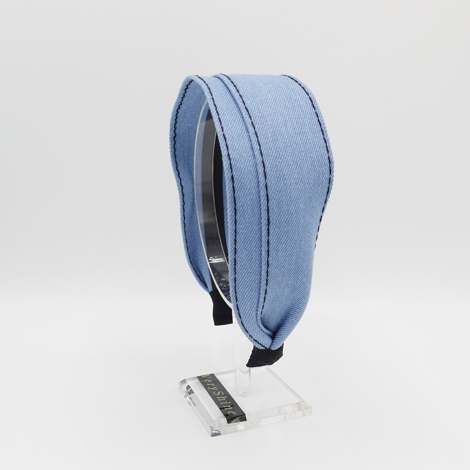 Denim Flat Headband Stitch Hairband Casual Hair Accessory for Women - Etsy