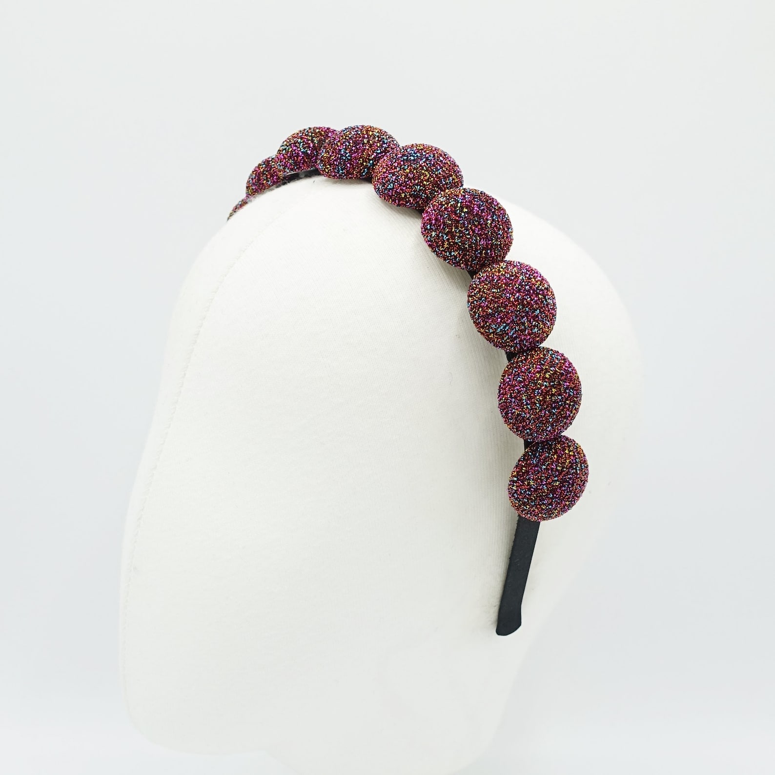 Sparkling Candy Button Headband Multi Color Embellished Hairband - Etsy