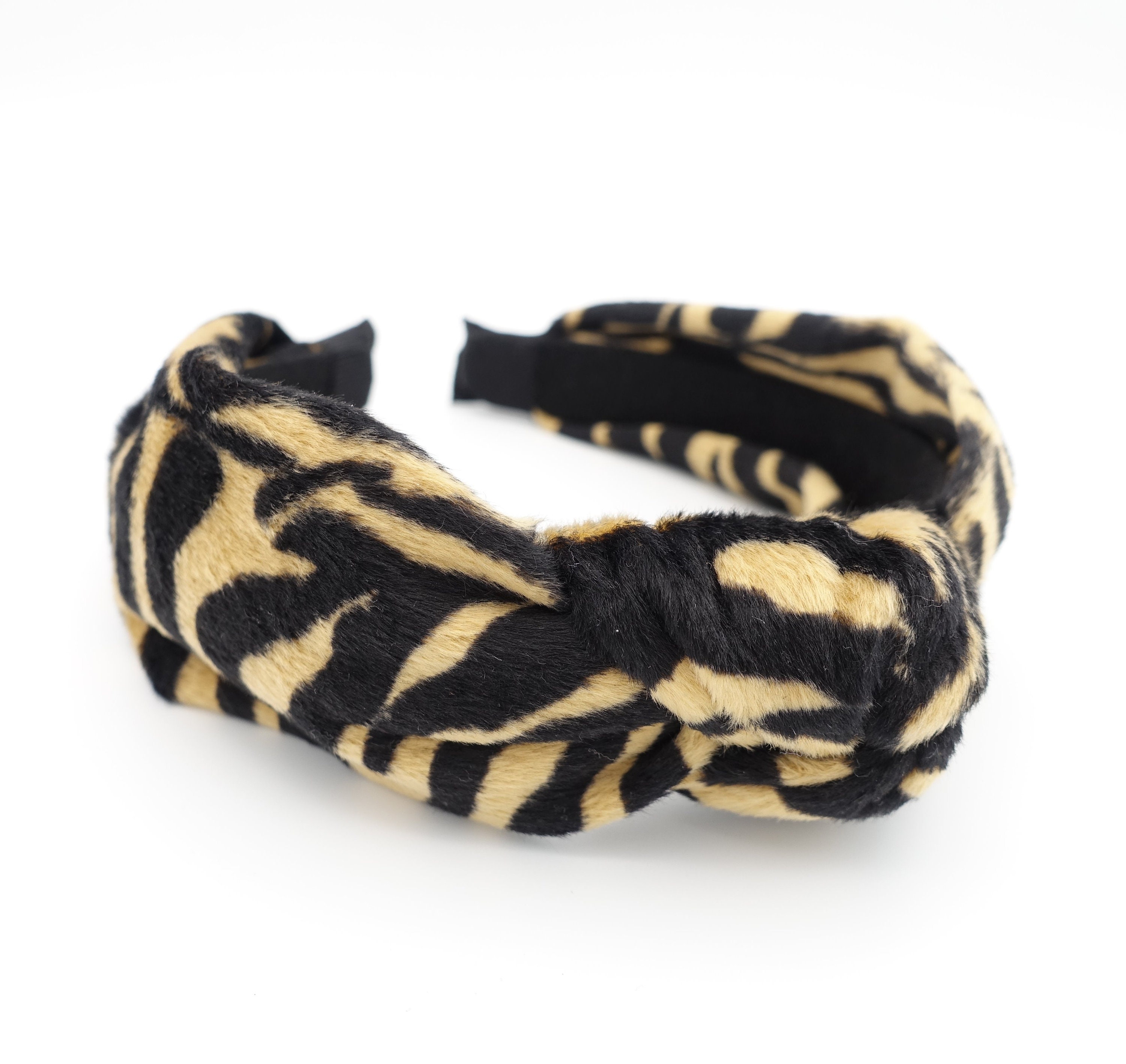 Zebra Knotted Headband Animal Print Pattern Hairband Woman Hair ...