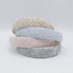 Tweed Headband, Pastel Headband, Casual Headband for Women - Etsy