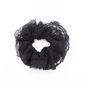 Mesh Lace Layered Women Scrunchie Hair Tie Scrunchies - Etsy