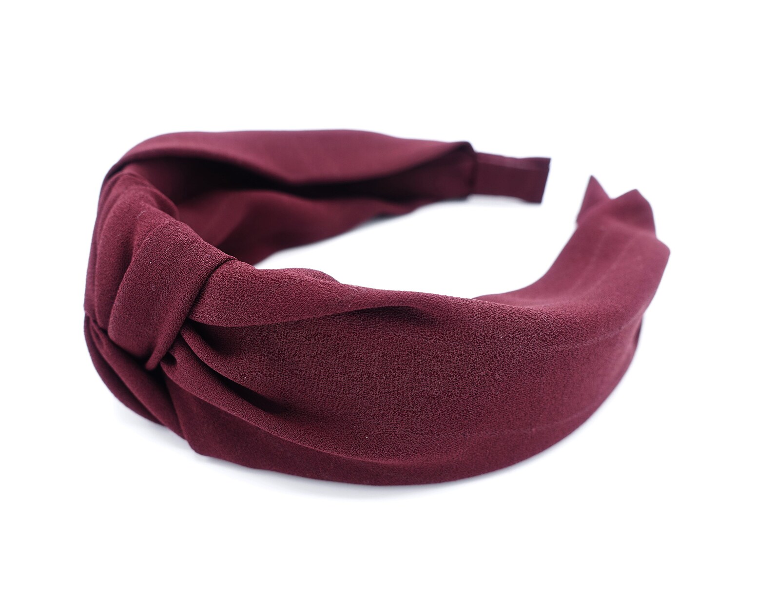 Chiffon Grid Knot Headband Thin Fabric Hairband Women Hair Accessory - Etsy
