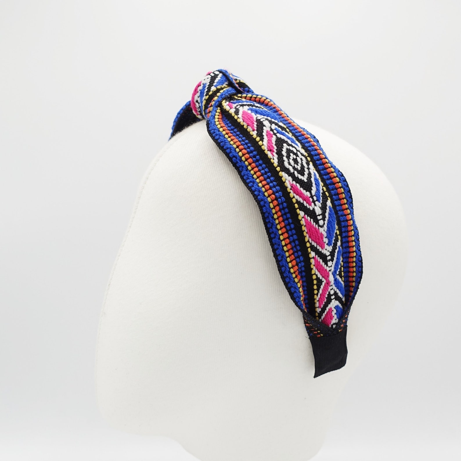 Aztec Pattern Headband Jacquard Knot Hairband Woman Hair Accessory - Etsy