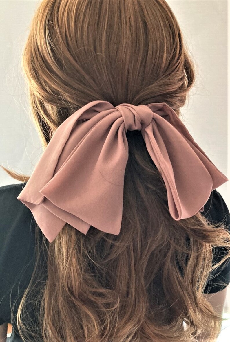 Chiffon Hair Bow Stylish Hair Bows for Women - Etsy