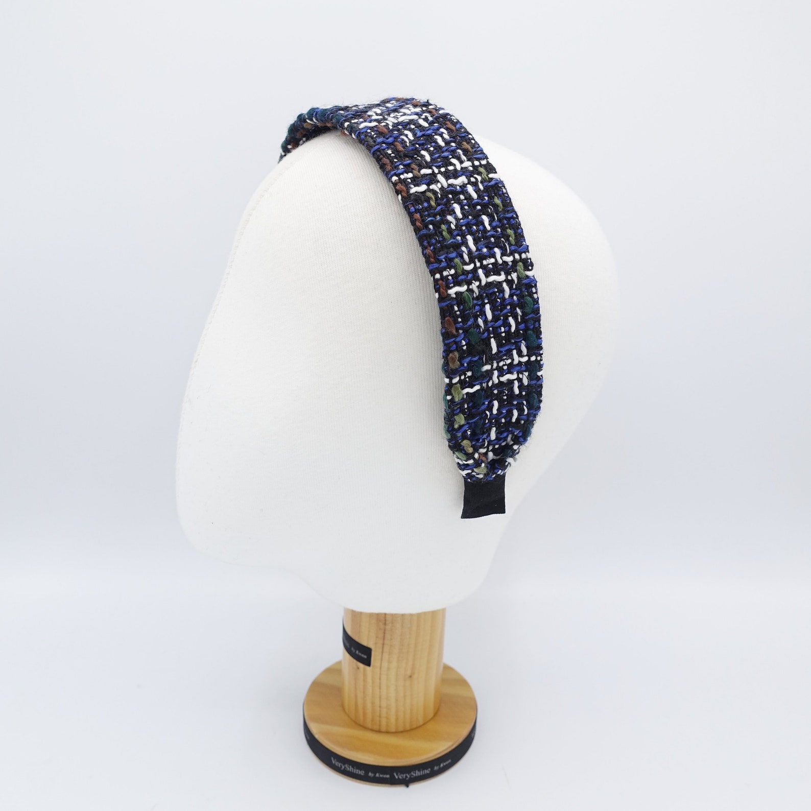 Tweed Headband Plain Basic Style Hairband Women Hair Accessory | Etsy