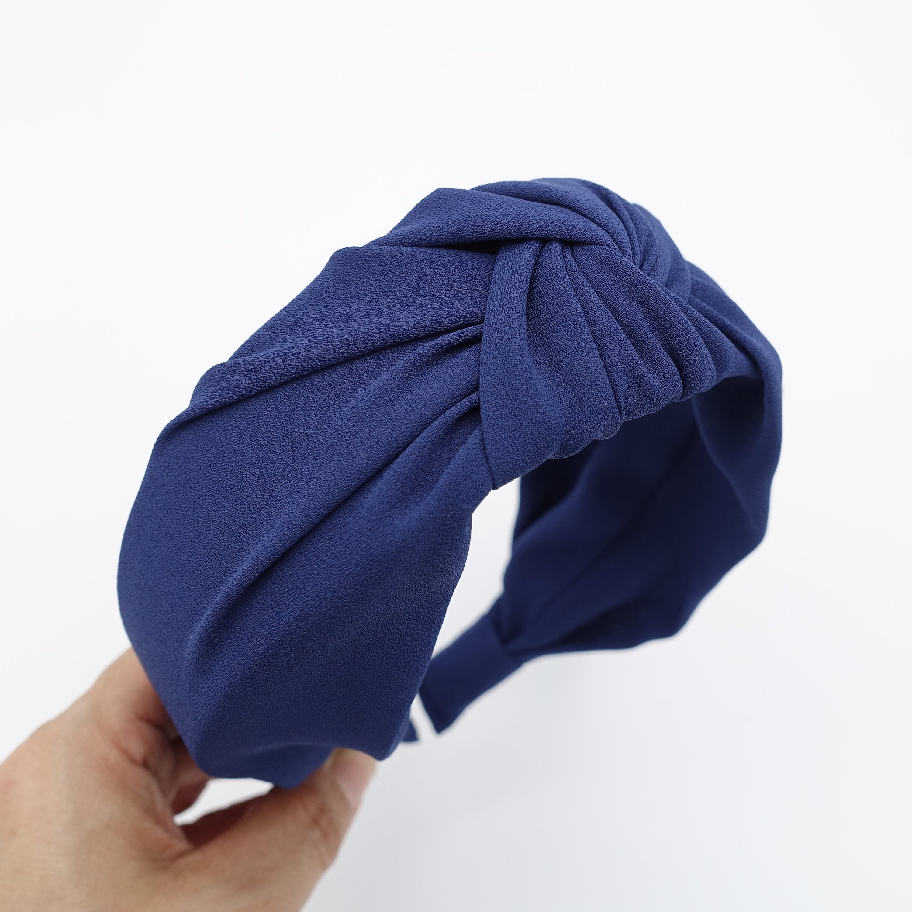 Chiffon Knot Headband Solid Basic Women Hairbands - Etsy