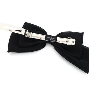 Chiffon Black Hair Bow Series Bow Claw,bow Barrette,bow Banana Clip ...