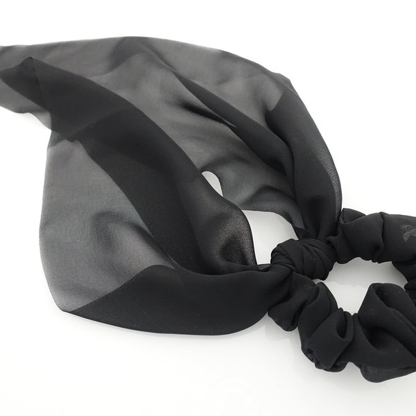 White Chiffon Scarf - Etsy