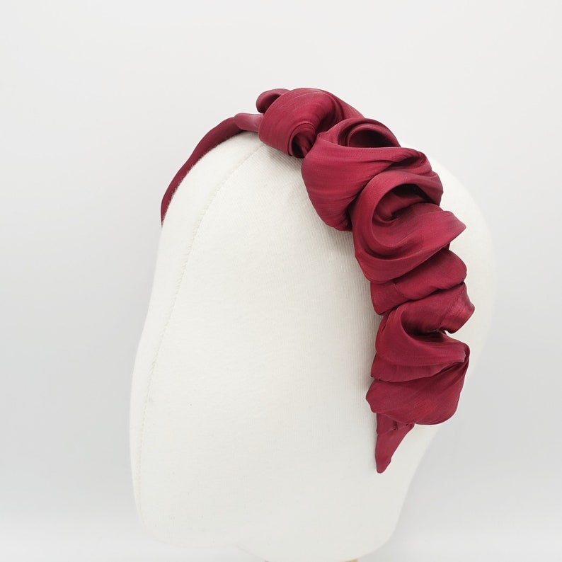 Silky Gloss Wave Headband Women Hair Accessories - Etsy
