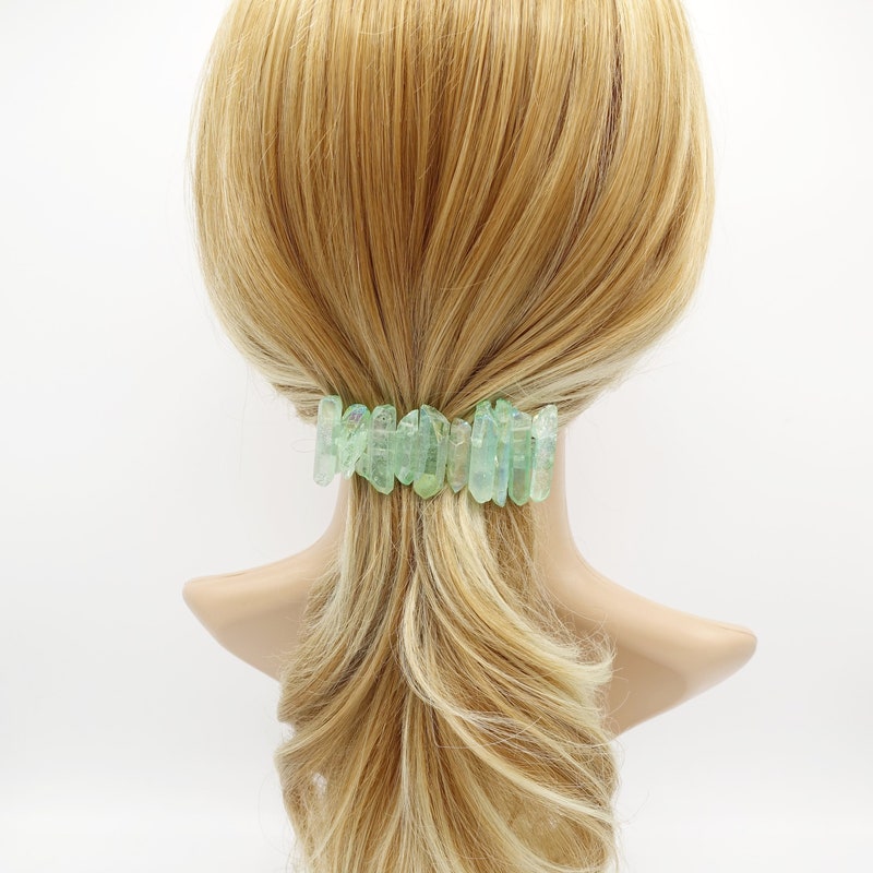 Quartz Hair Clip - Etsy