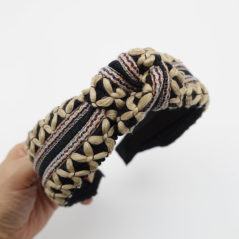 X Decorated Knotted Headband Womens Hairband - Etsy