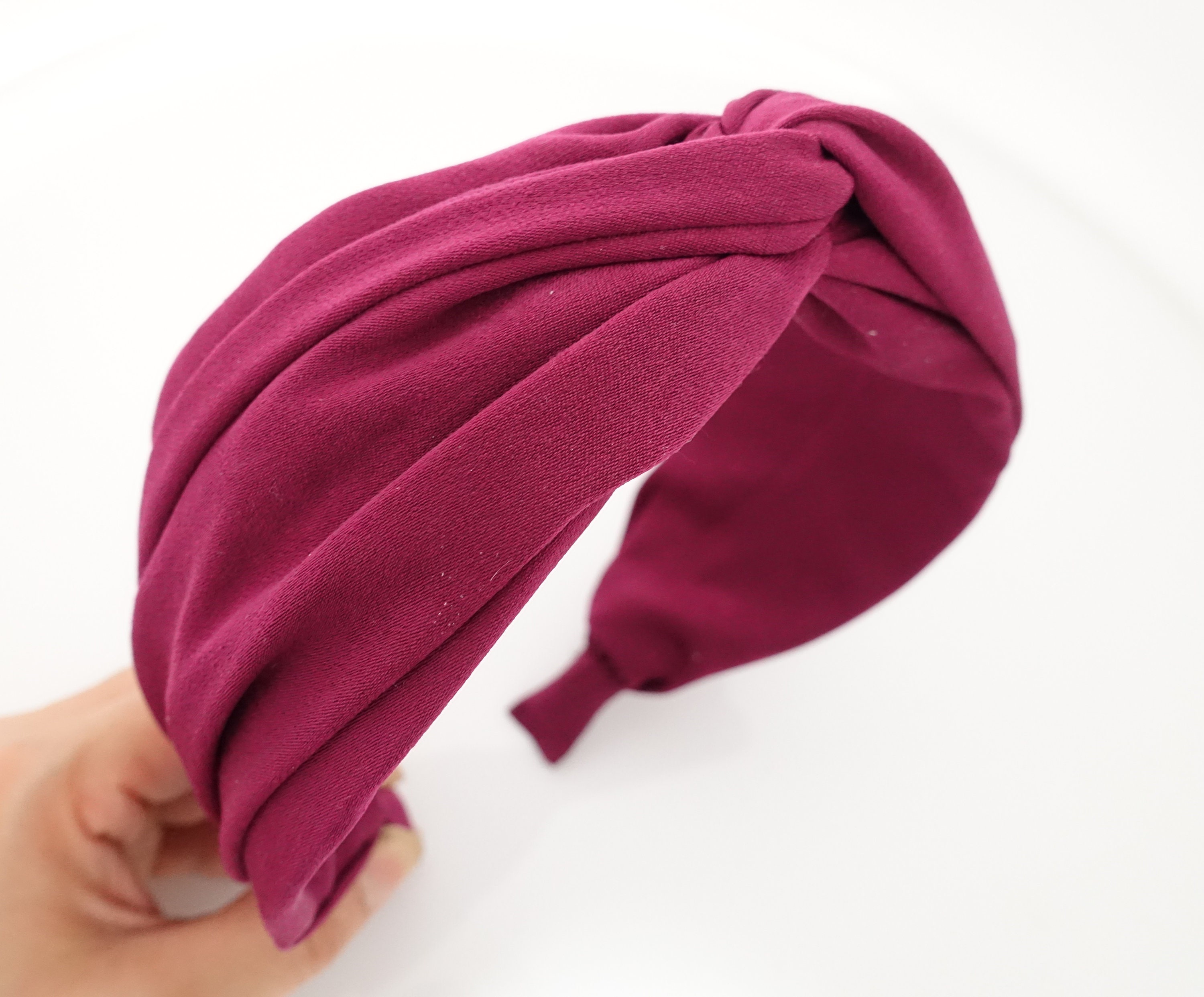 Micro Sheen Cross Headband Basic Woman Hairband Woman Hair Accessory - Etsy