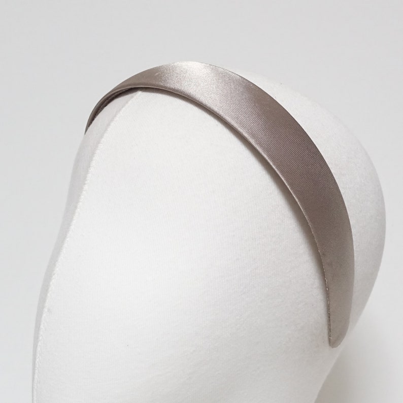 Glossy Satin Basic Headband Women Hairband | Etsy