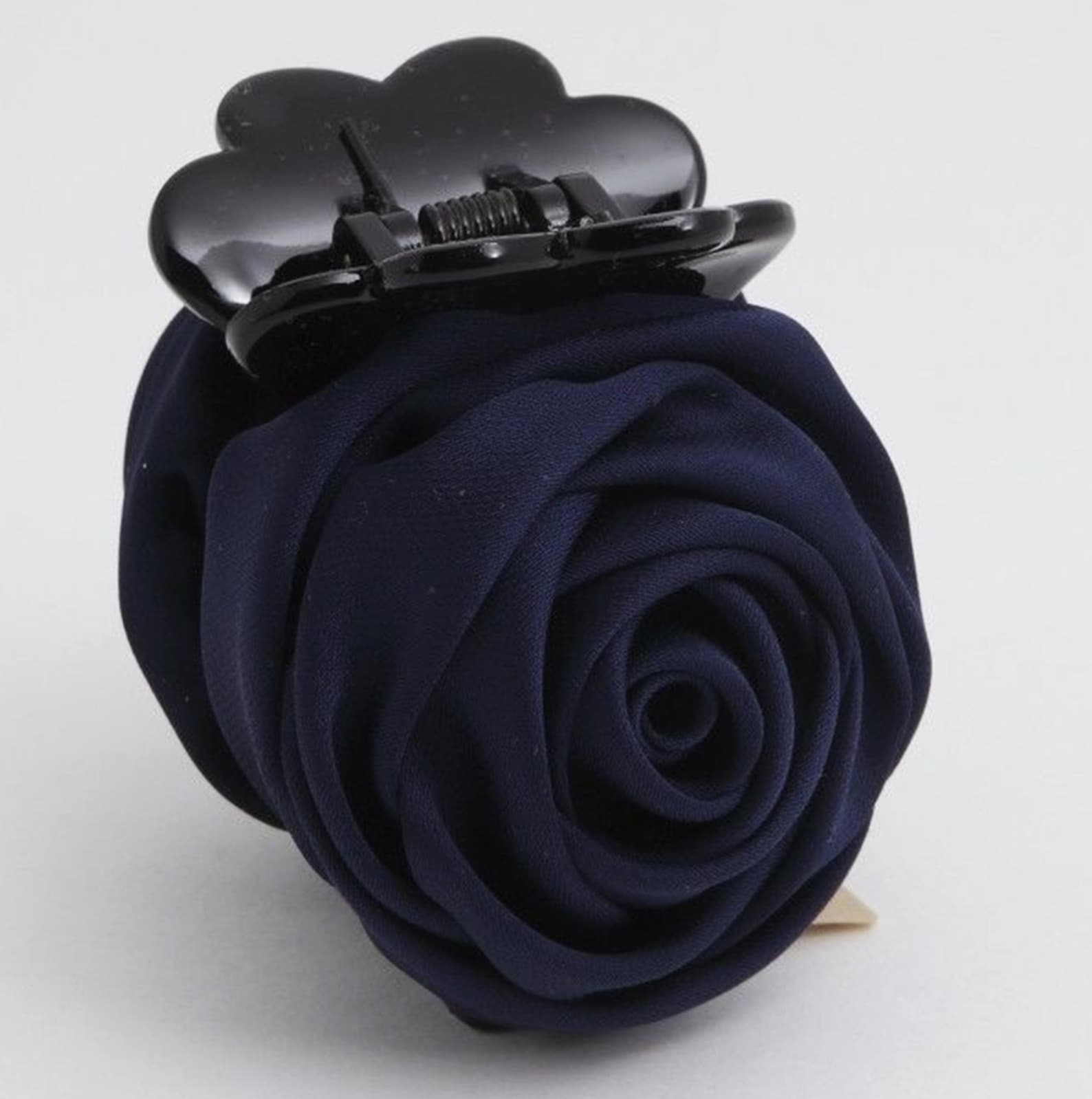 Satin Mini Rose Hair Clamp Women Flower Hair Accessory | Etsy