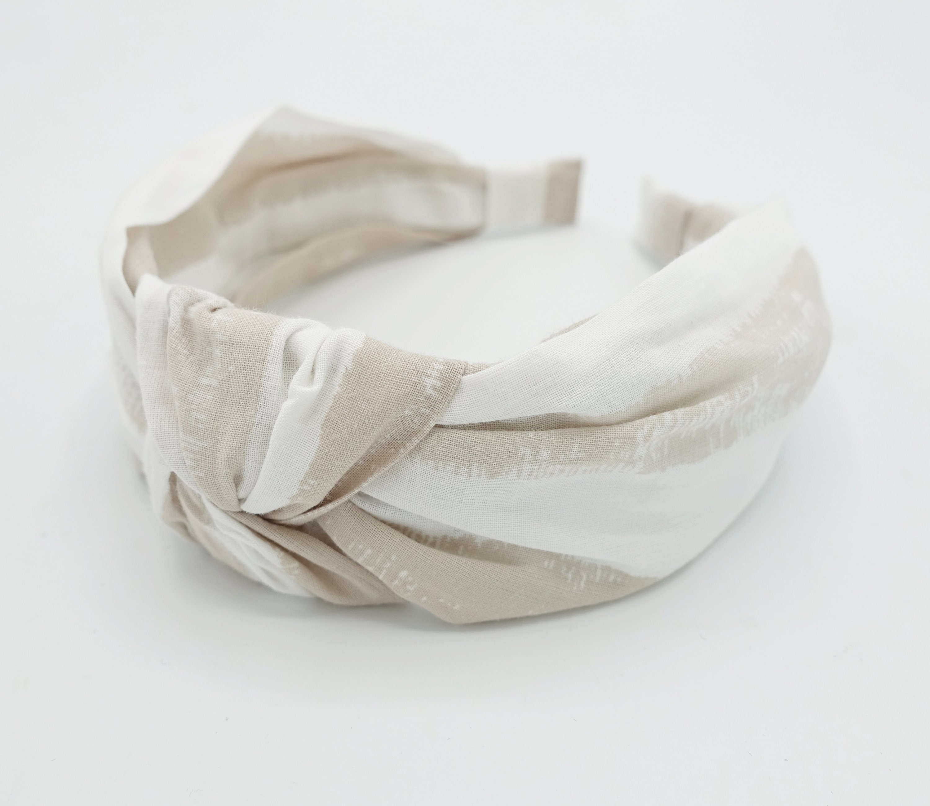Wide Stripe Print Headband Knot Hairband Casual Hair Accessory for ...