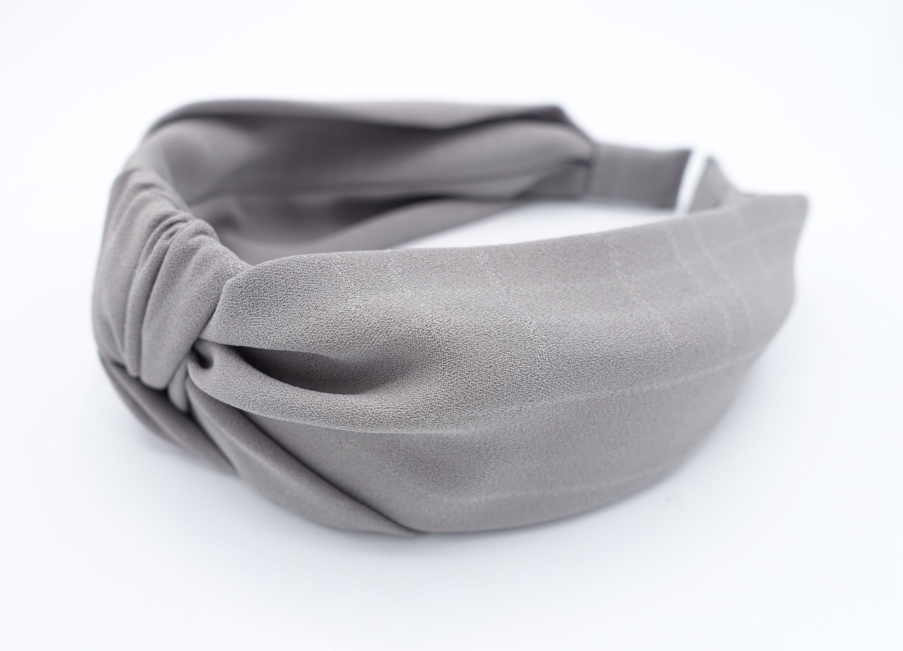 Chiffon Grid Knot Headband Thin Fabric Hairband Women Hair Accessory - Etsy