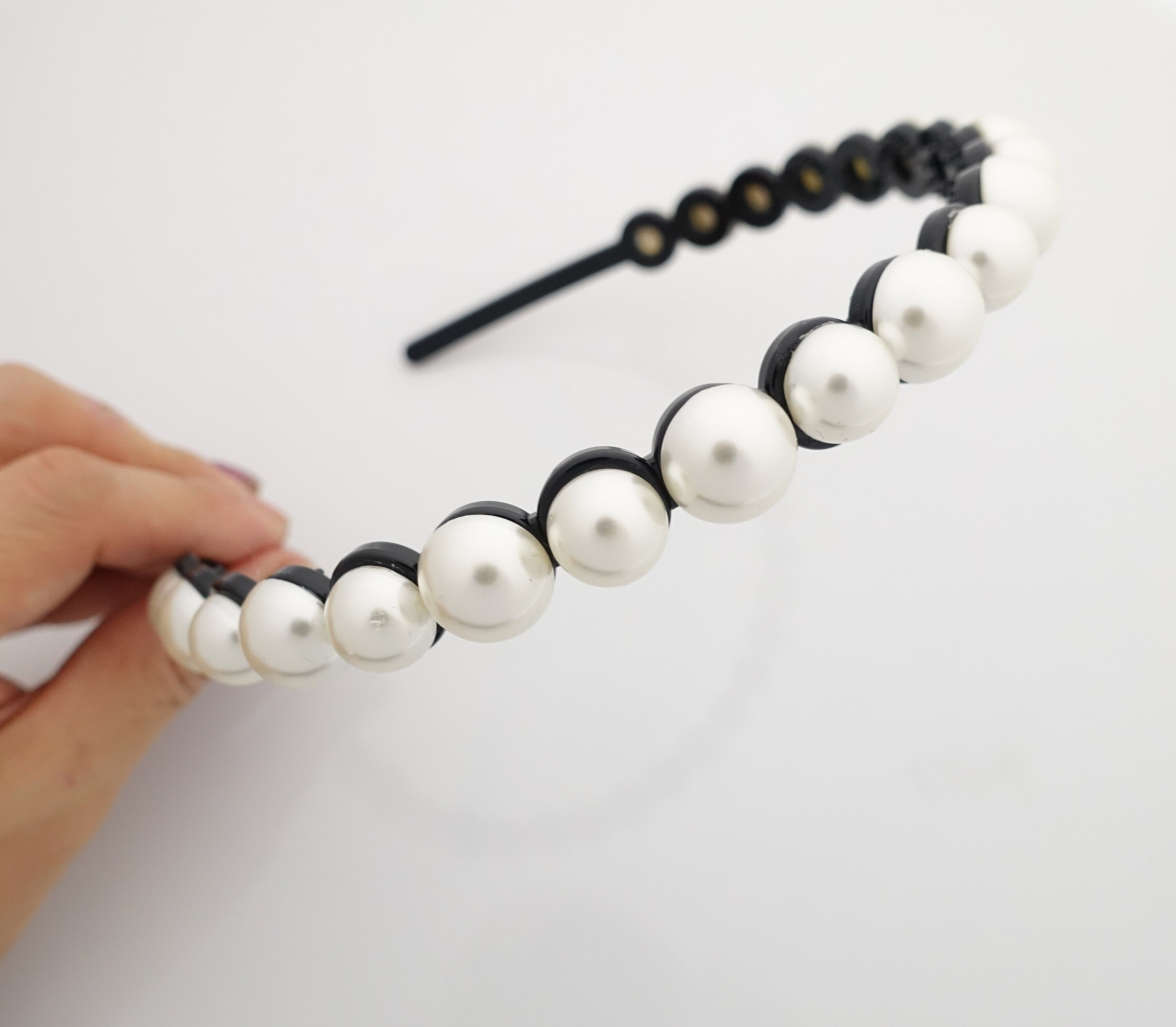 Pearl Decorated Headband Woman Hair Accessory - Etsy