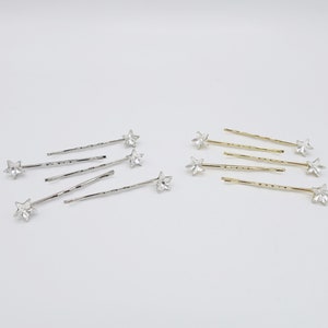 Glass Star Bobby Pin Set - Etsy
